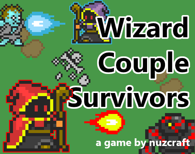 Wizard Couple Survivors by nuzcraft