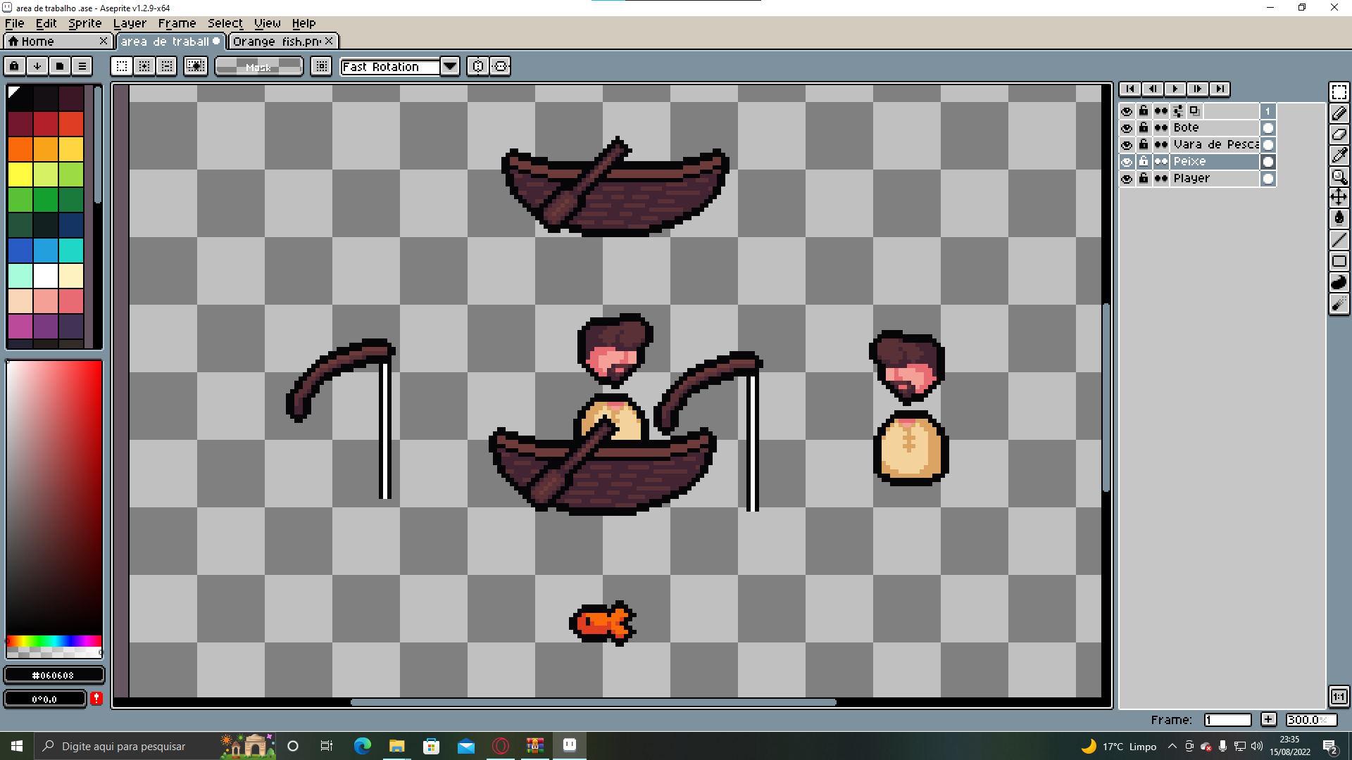 Fisherman Sprites by Kaden35