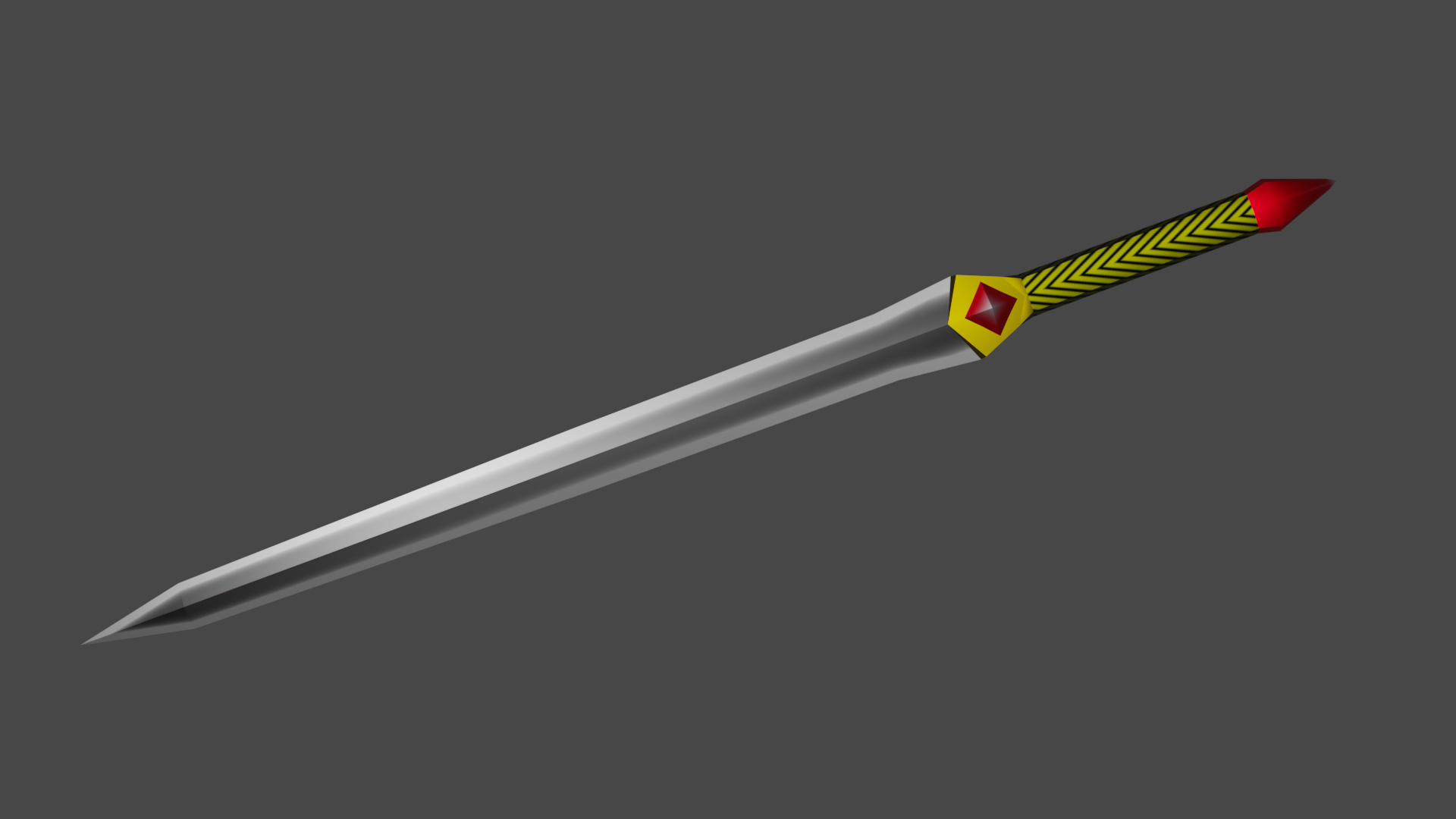 Low poly legendary sword by WoblinGoblin