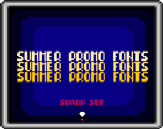 SUMMER PROMO | FONTS by SHARP SET