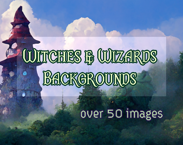 Witches & Wizards Backgrounds by Lornn
