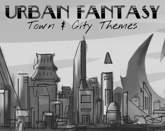 Urban Fantasy Town & City Themes by vgbgm