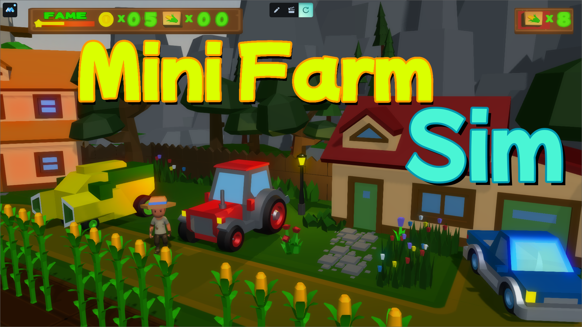 Mini farmer Sim by daytaur