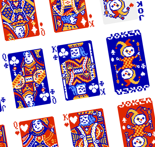 Assets for 8bit Playing card games by Kajiru