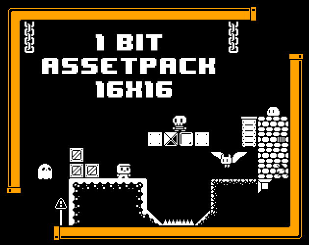 1 Bit Asset Pack 16x16 by Solluco