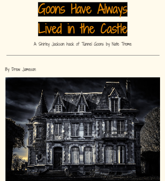 Goons Have Always Lived in the Castle by DrewJameson