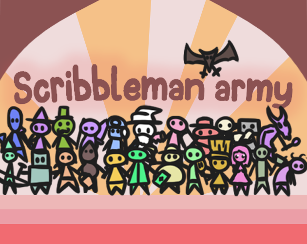 Scribbleman Army (alpha) by MathB