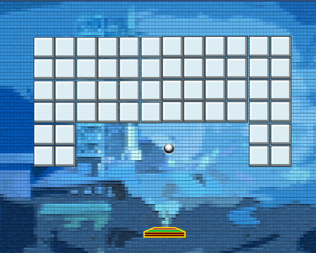 paddle and blocks by Amran_Dev