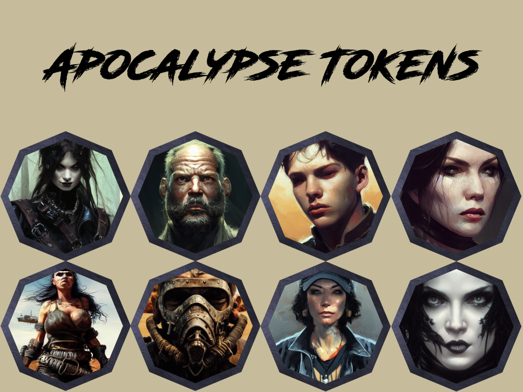 90+ Apocalypse Character VTT Tokens by Jackledead by Marshall Hiatt ...