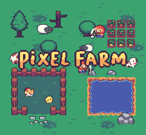 Pixel Farm Asset Pack by HelloRumin