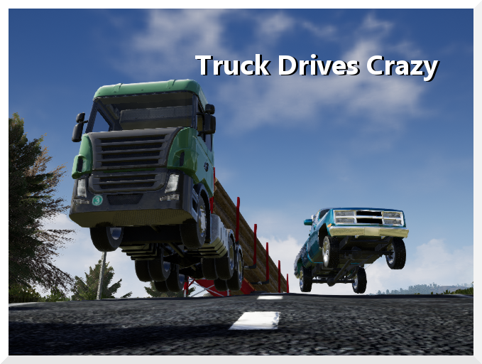 Truck Drives Crazy by Real-Games