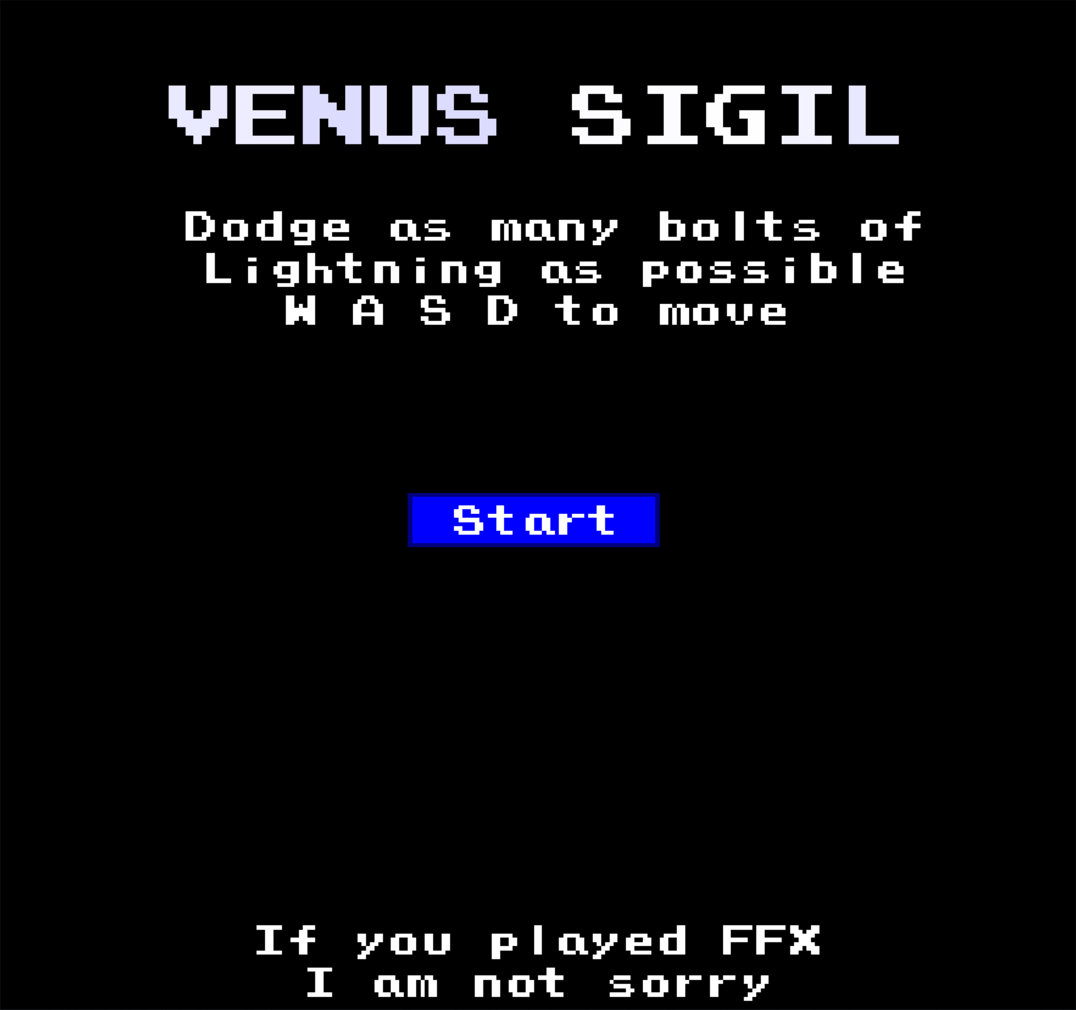 Venus Sigil by dandistine for ONE LONE CODER CODEJAM 2022 - itch.io