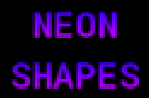 Neon Shapes by Blorbul