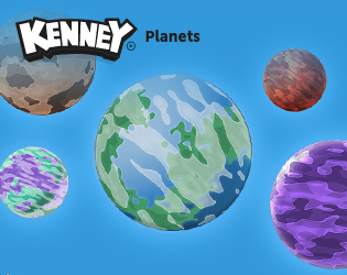 Planets by Kenney (Assets)