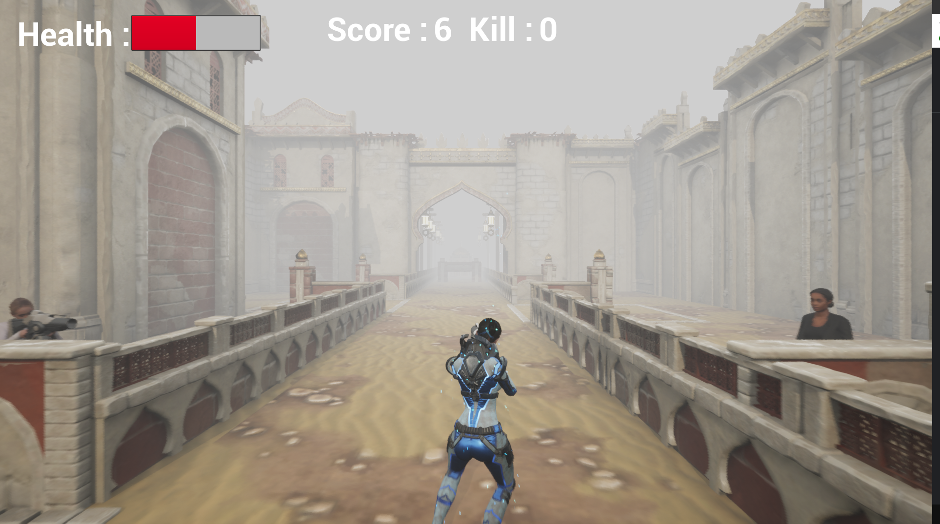 Runner Shooter Flying by Givros