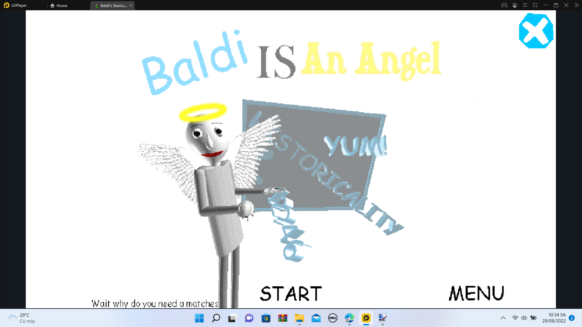 Baldi Is An Angel Android by Baldi's Basics Official VN