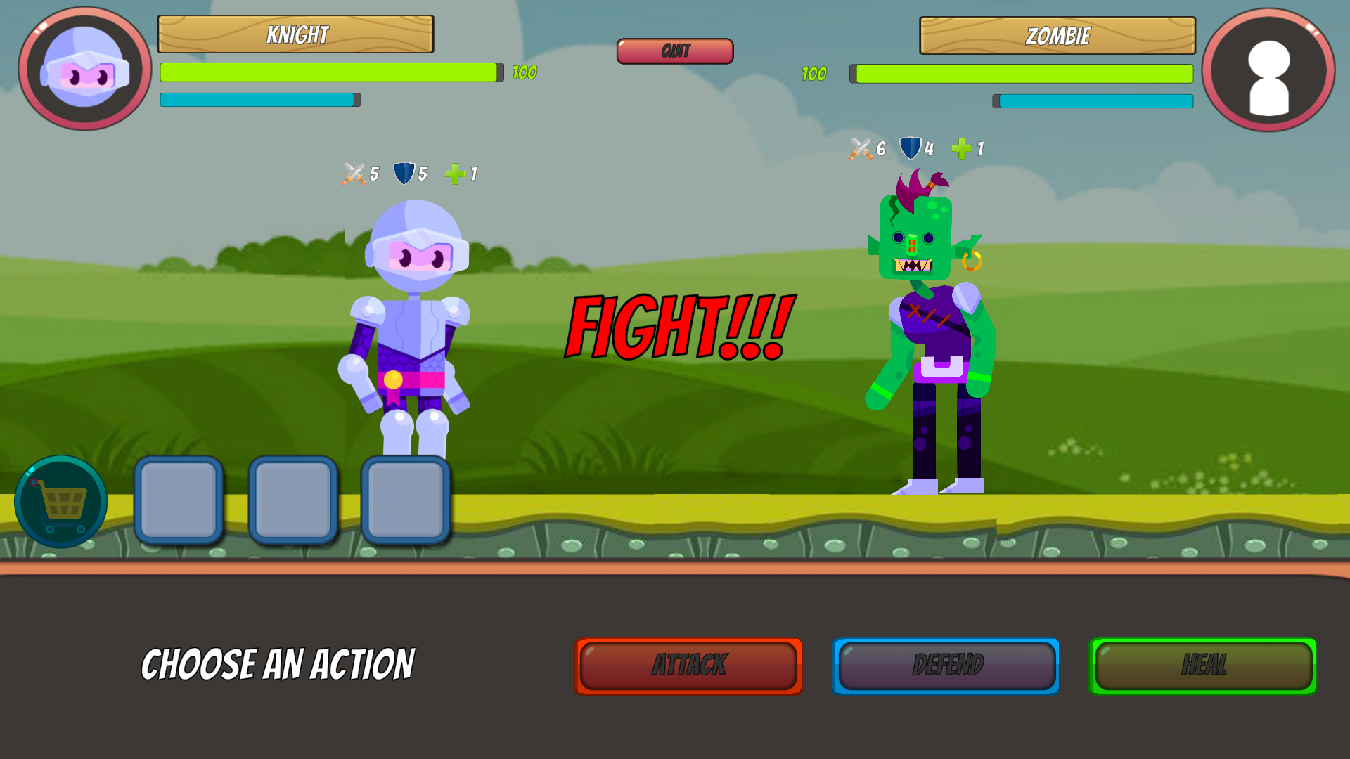 Fantasy Rumble - Simple RPG by Zaheer547