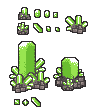 Green Crystals by TheScrawlHive