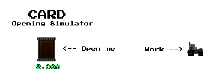 Card Opening Simulator by NoLefs