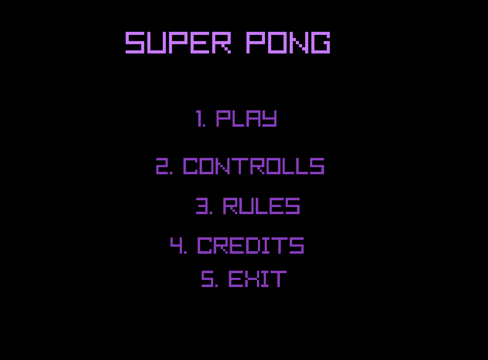 Super Pong by feco_games for Bonus Jam: SIGIL - Desarrollo de Videojuegos I - 2022 - itch.io