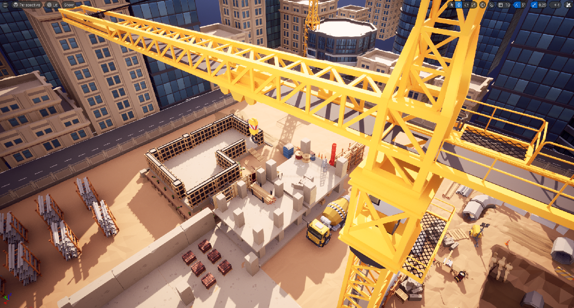 Tower Crane Simulator by Yurik17