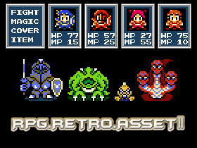 RPG RETRO ASSETⅡ by Indie8bit