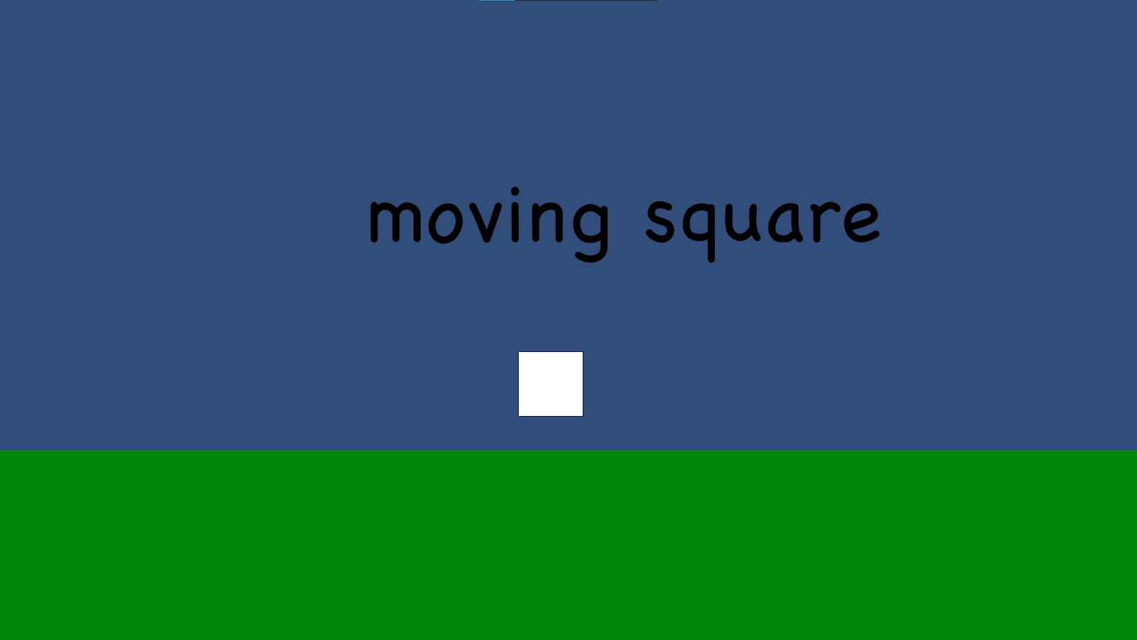 Moving Square by void_vortex