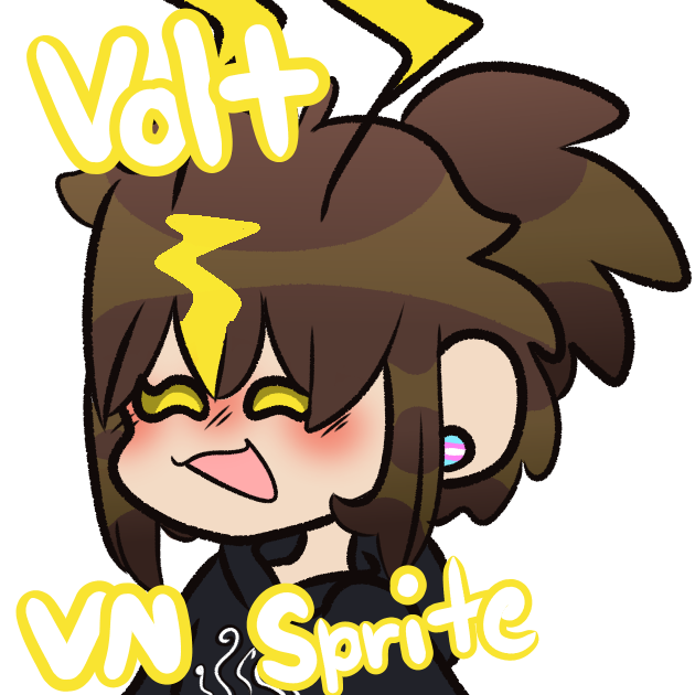 Volt VN Sprite by vampirichare