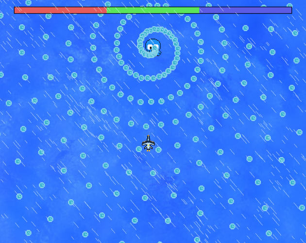 Bullet rain by PoulpoGaz for ONE LONE CODER CODEJAM 2022 - itch.io