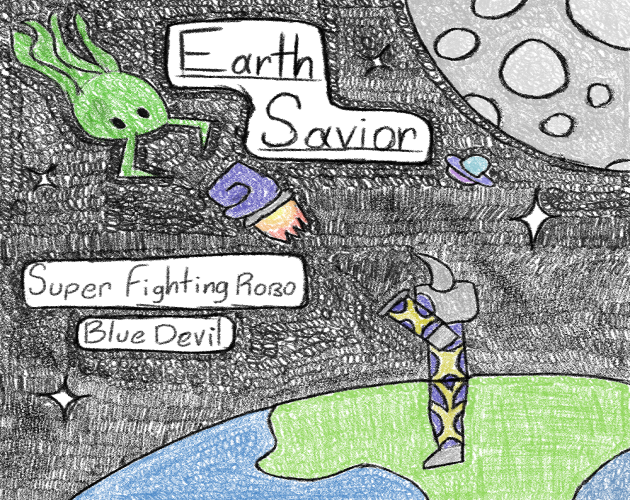 Earth Savior Super Fighting Robo by TheseusInABottle for Mini Jam 114 ...