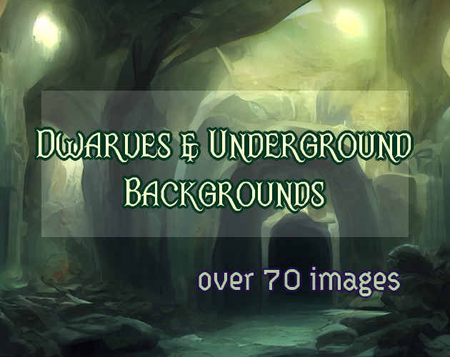Dwarves & Underground Backgrounds by Lornn