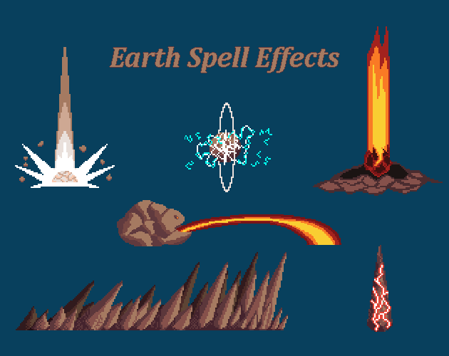 Earth Spell Effects by CreativeKind