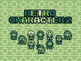 RETRO CHARACTER 2 by Indie8bit
