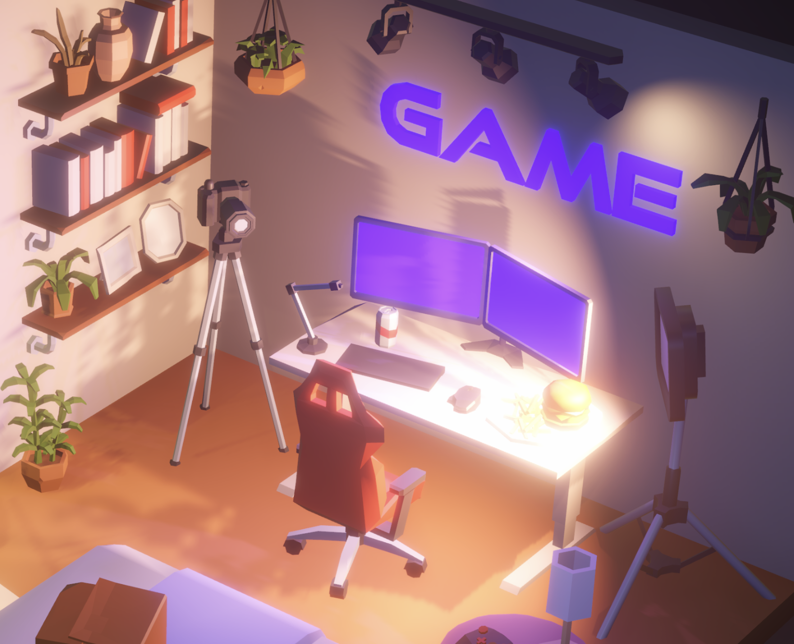 Streamer Room by Juliestrator, passivestar