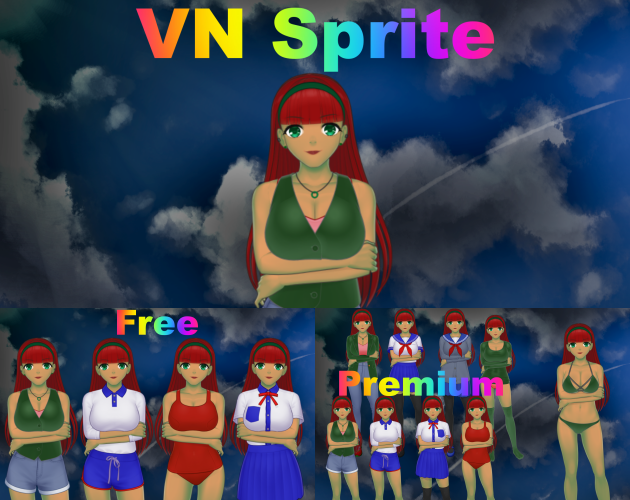 Pam - Visual Novel Sprite by Psykhae