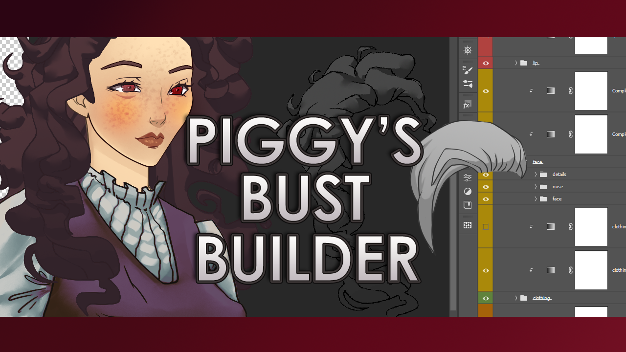 Piggy's bust builder by littlePIGGY