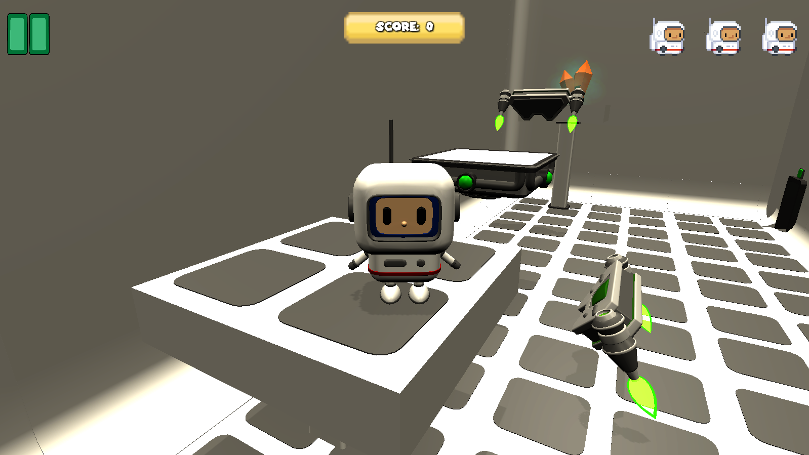 3D Space Platformer by andresnavag93