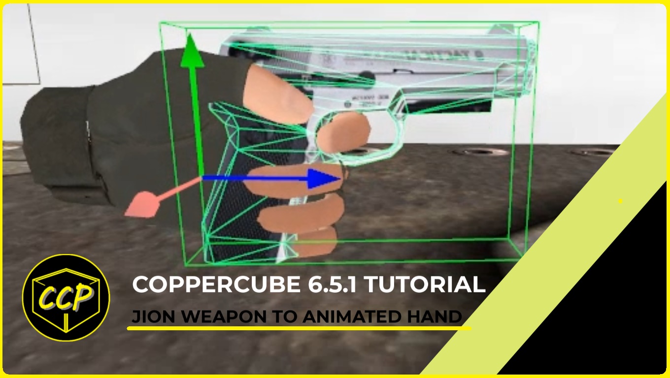 FPS-Hands-Weapon-Animation-Project by COPPERCUBE 6.5.1