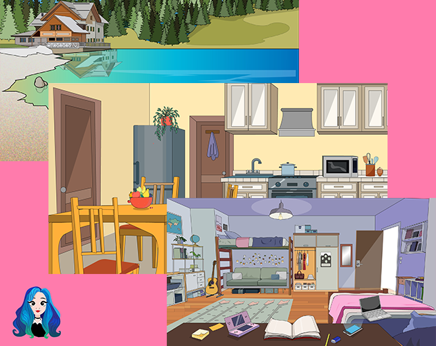 Visual novels backgrounds Home by v.rozenfeld