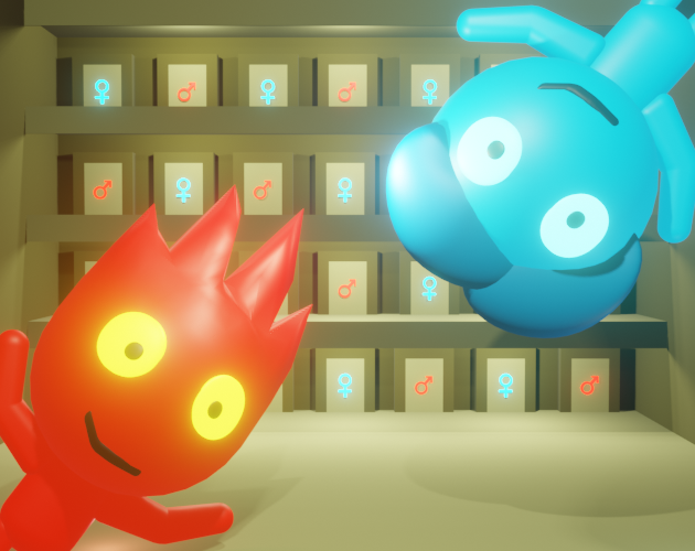 Fireboy and Watergirl Online 3D by EmreBeratKR