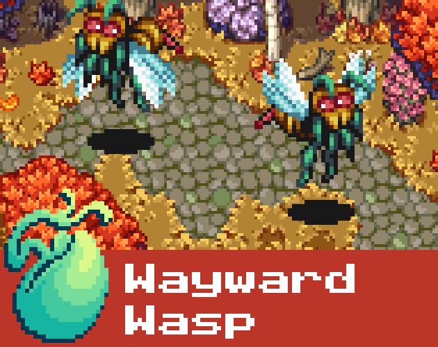 Public Launch! - Pixel Art Creature Sprite - Wayward Wasp by Seliel the ...