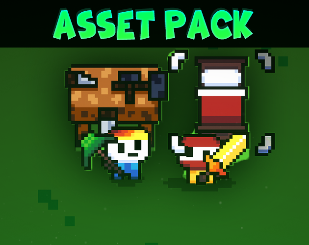 PIXEL ART SURVIVAL ASSET PACK by ItsColden