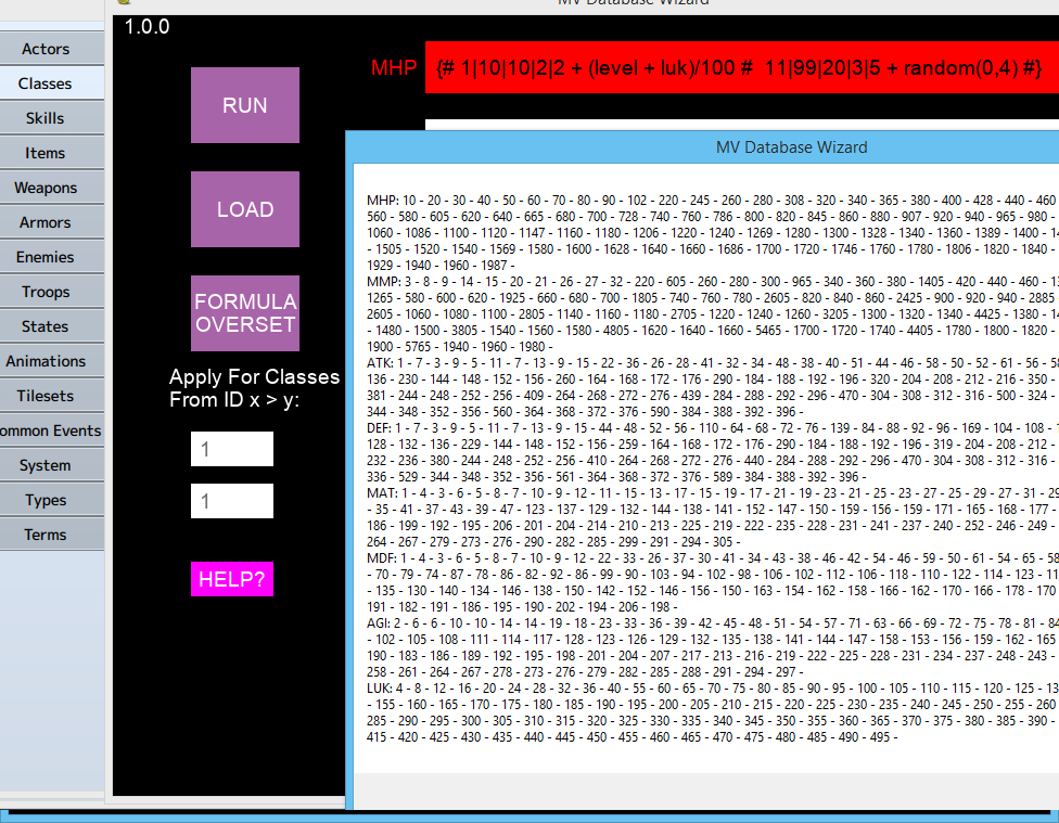 Tool - MV Database Wizard | RPG Maker Forums