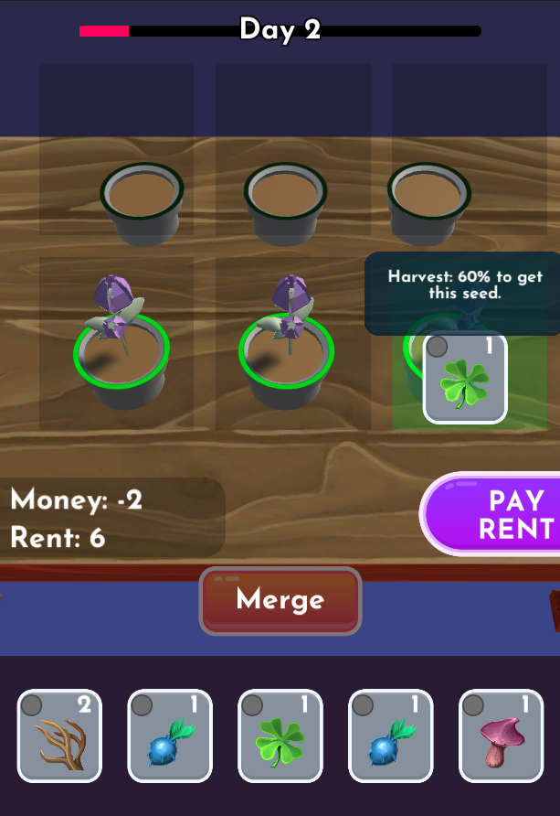 Magic Plant Gathering by uzabiart for Huuuge Game Jam 2022 - itch.io