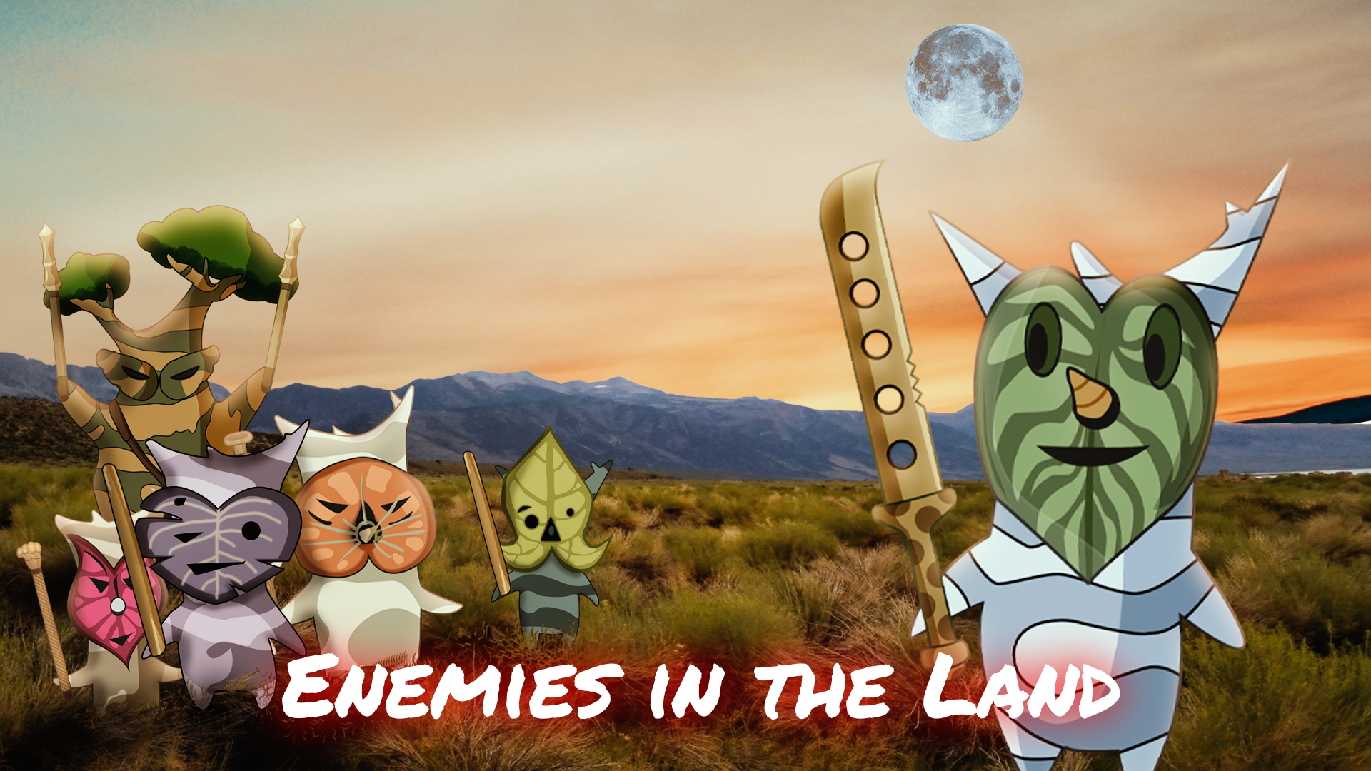 2D Trees Character Unity 2d by montadhar2000