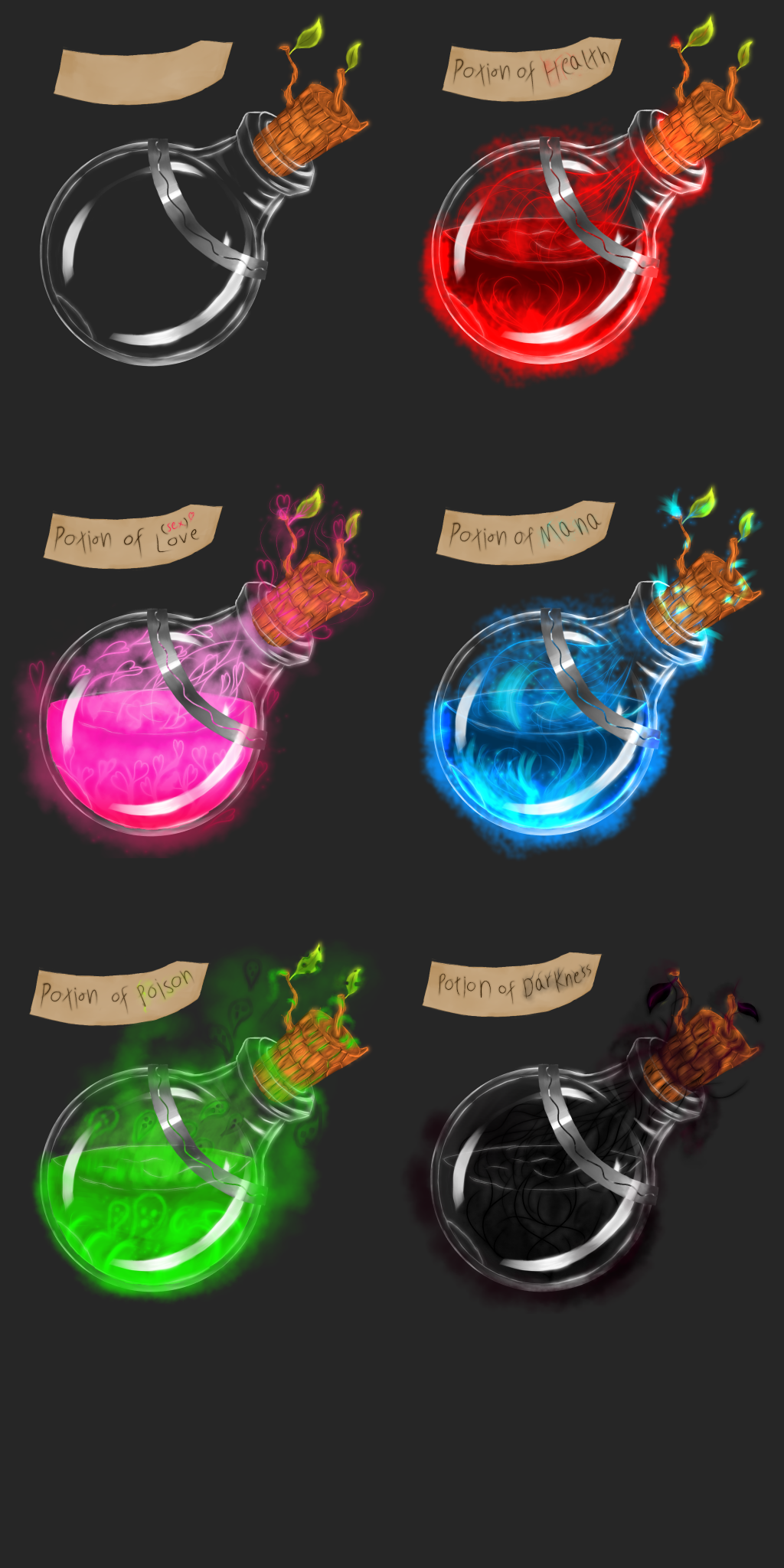 2D Potions by PrvyPxls