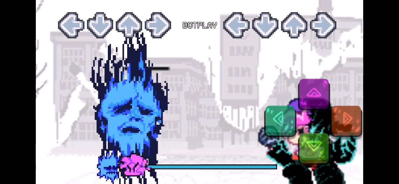 FNF Corruption Mod Senpai Week My Style by Baldi gacha