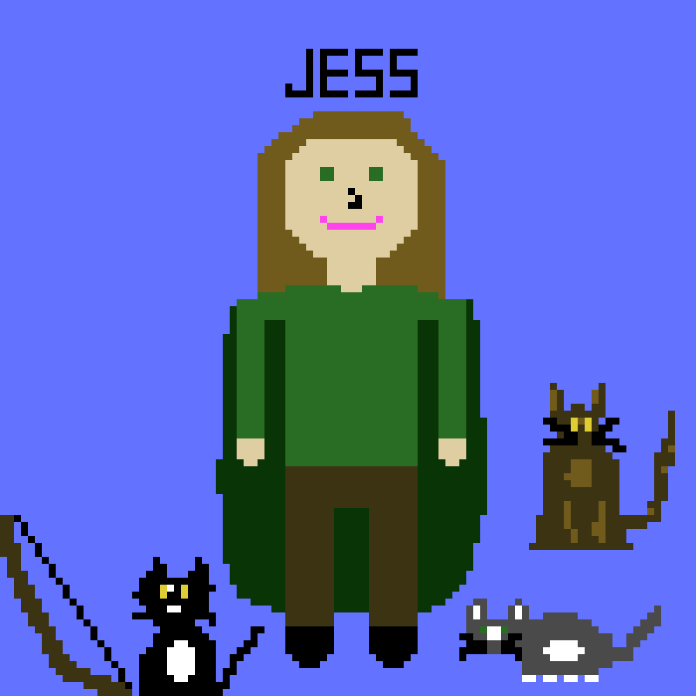 Jess - Cat Savior by Veshrou