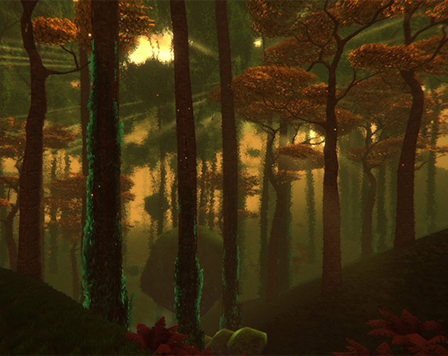 Moss Island by meltingparrot