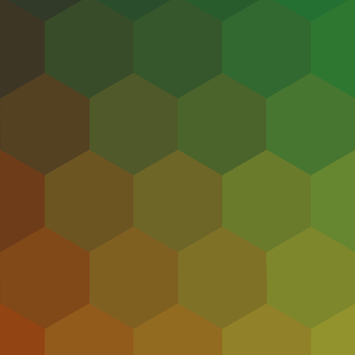 Hexagonal Color Palette Generator by Awez